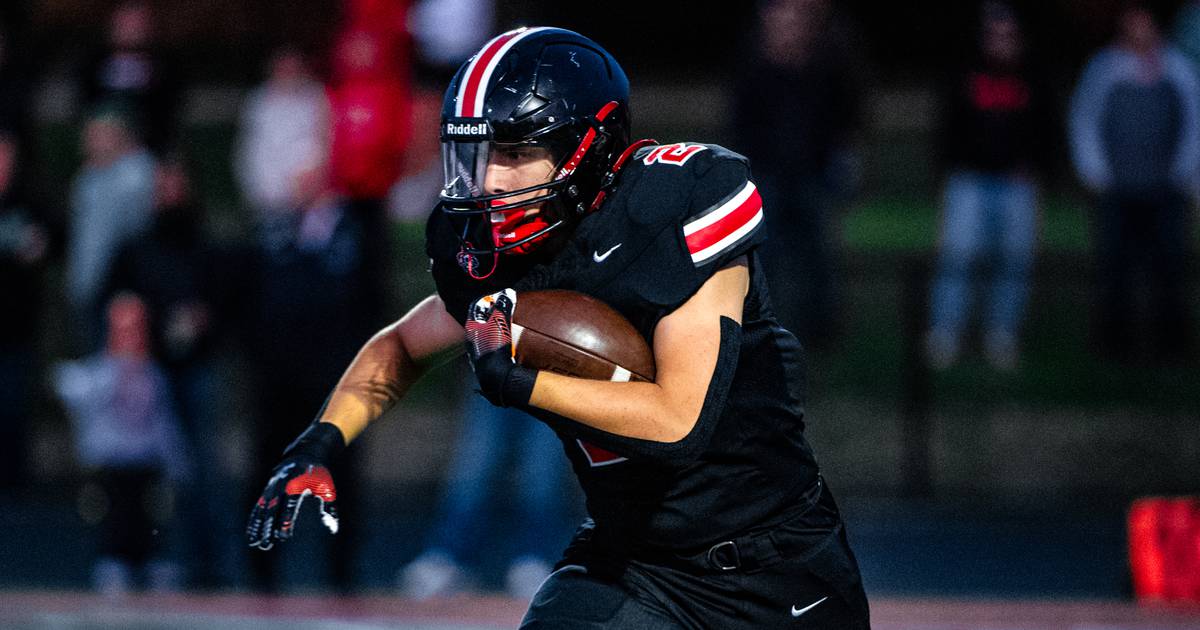 Led by Justin Cobbs and Luke Tingley, Lincoln-Way Central runs past ...