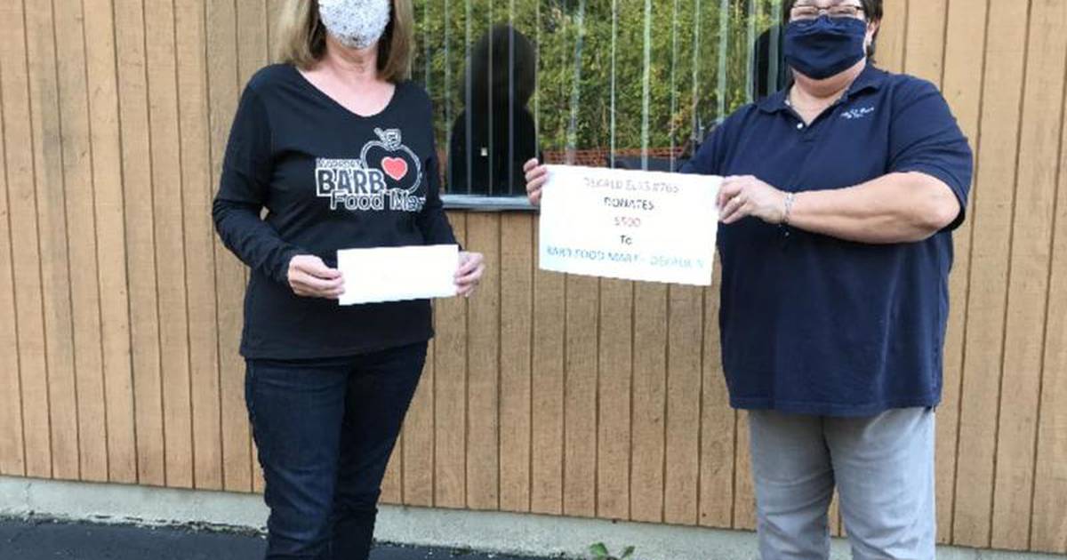 Barb Food Mart receives $500 from DeKalb Elks – Shaw Local