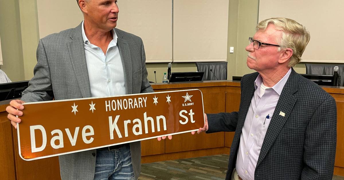 Oswego designates downtown area street for long-time local official ...