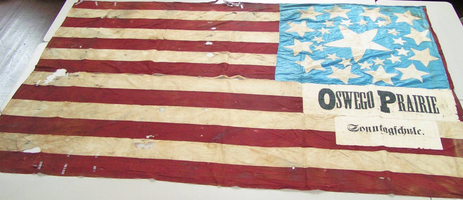 ‘Grand Old Flags’ now on exhibit at Oswego’s Little White School Museum ...