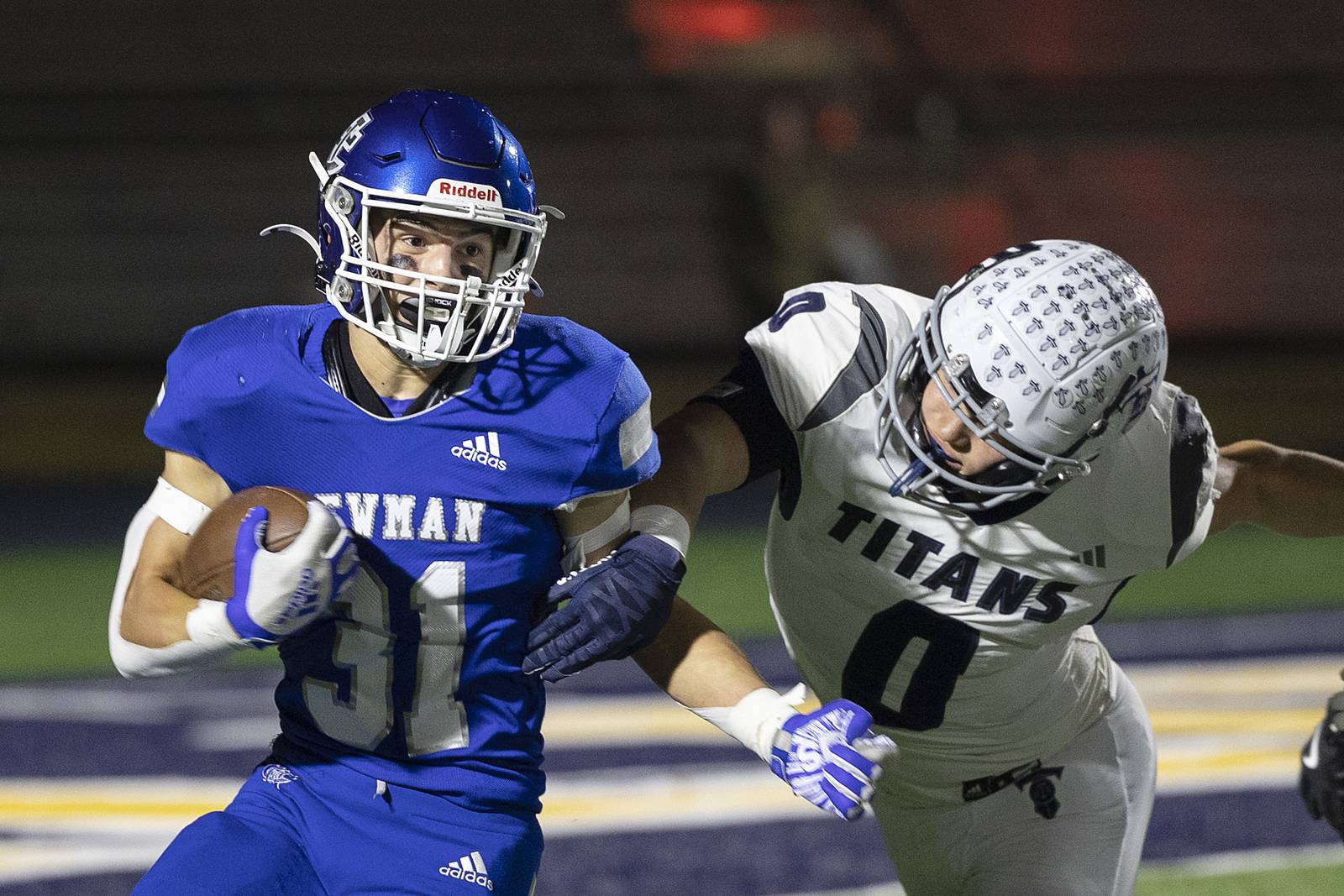Chicago Hope football vs. Newman Central Catholic Class 1A playoffs ...