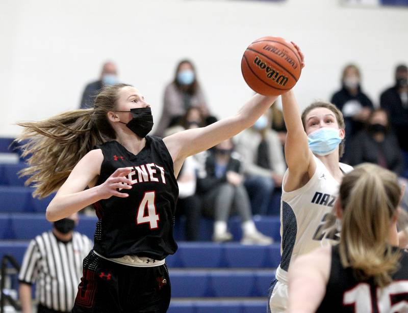 Photos: Benet girls basketball defeats Nazareth – Shaw Local