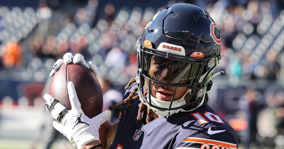 Chicago Bears head coach Matt Eberflus says Chase Claypool will not be ...