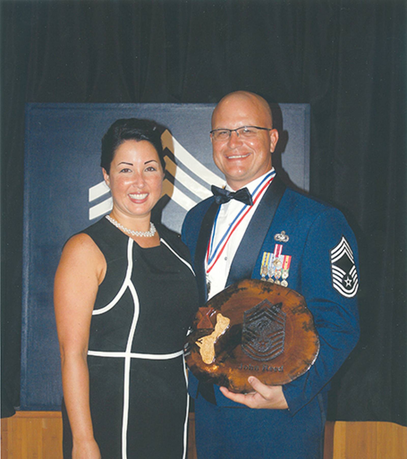 Reed receives rank of Chief Master Sergeant – Shaw Local
