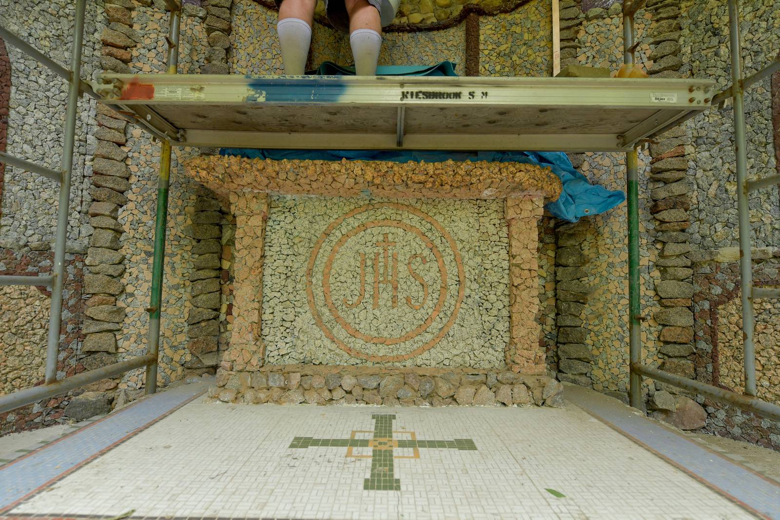 Photos: Inside the ongoing Geneva Grotto restoration – Shaw Local
