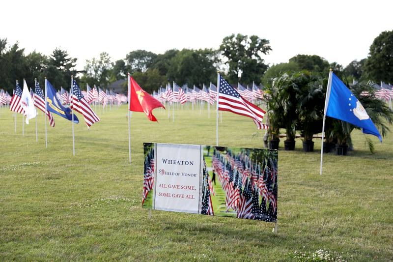 Photos: Field of Honor features 2,000 American Flags in Wheaton – Shaw ...