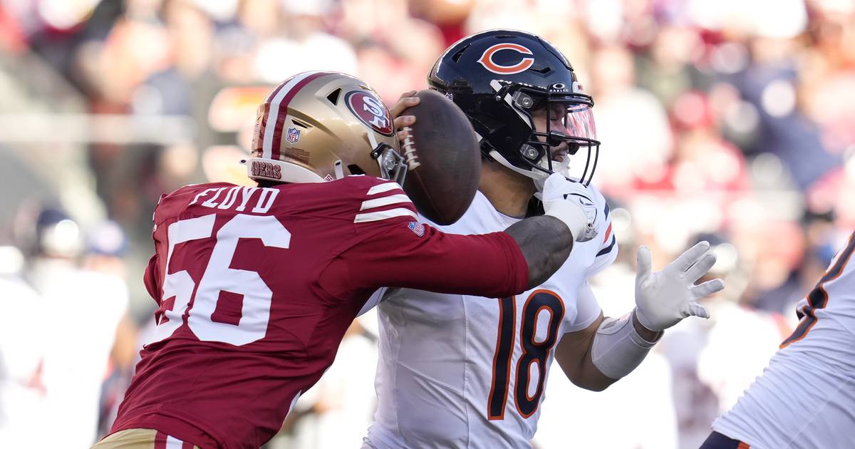 Chicago Bears lose seventh straight in blowout loss to San Francisco ...