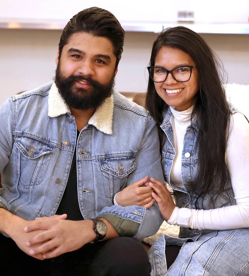 Photos: Edgar and Daisy Arias "Creating Blessings" for the community ...