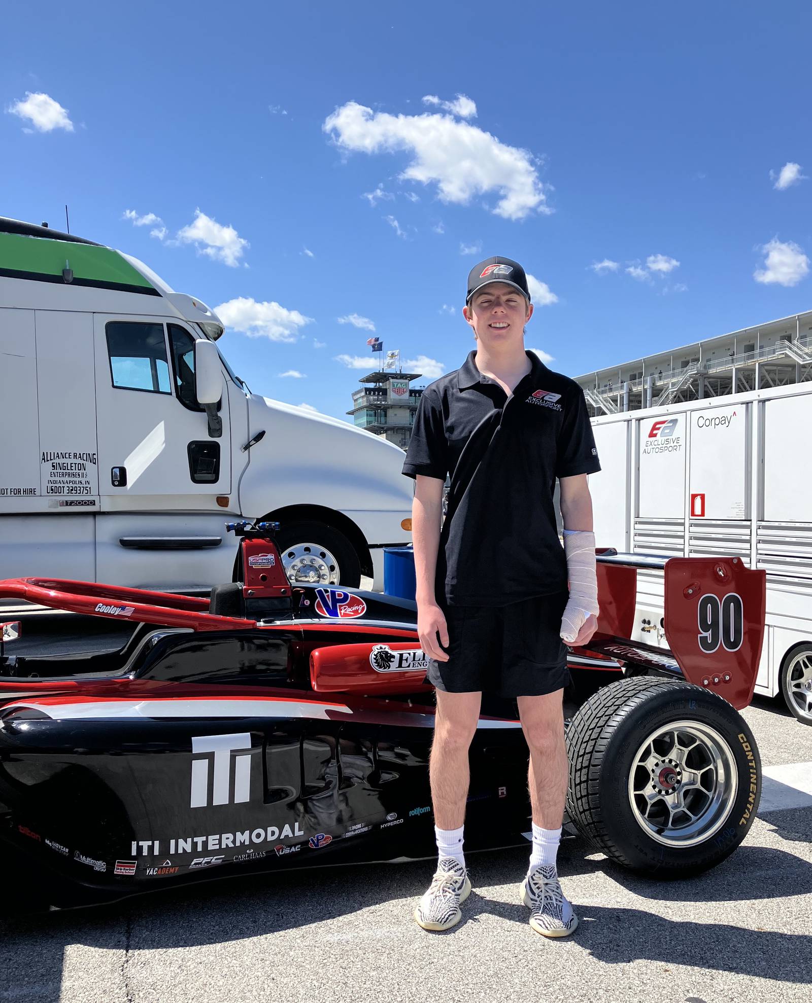 Auto racing: 17-year-old Evan Cooley racing up the ranks in USF 2000 ...