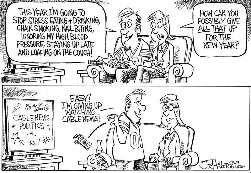 Editorial cartoons for Jan. 4, 2019 – Shaw Local