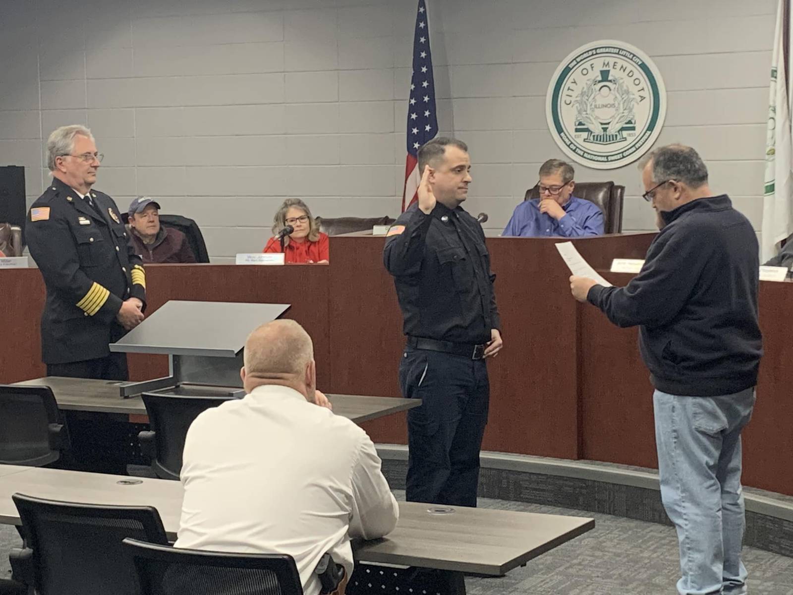 New Mendota firefighter recently sworn in – Shaw Local