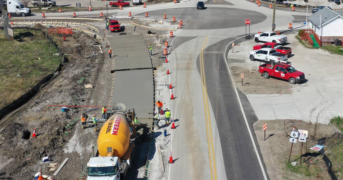 Utica roundabout will be ready for traffic in May – Shaw Local