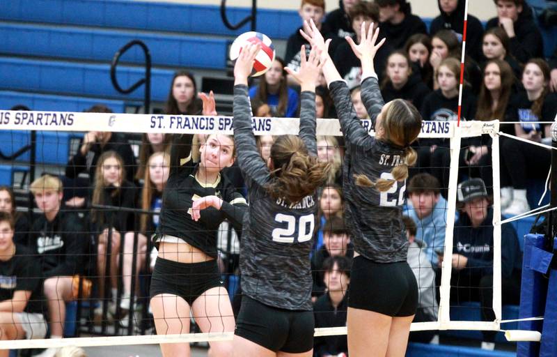 Photos: St. Francis vs. Sycamore girls volleyball in Class 3A St ...