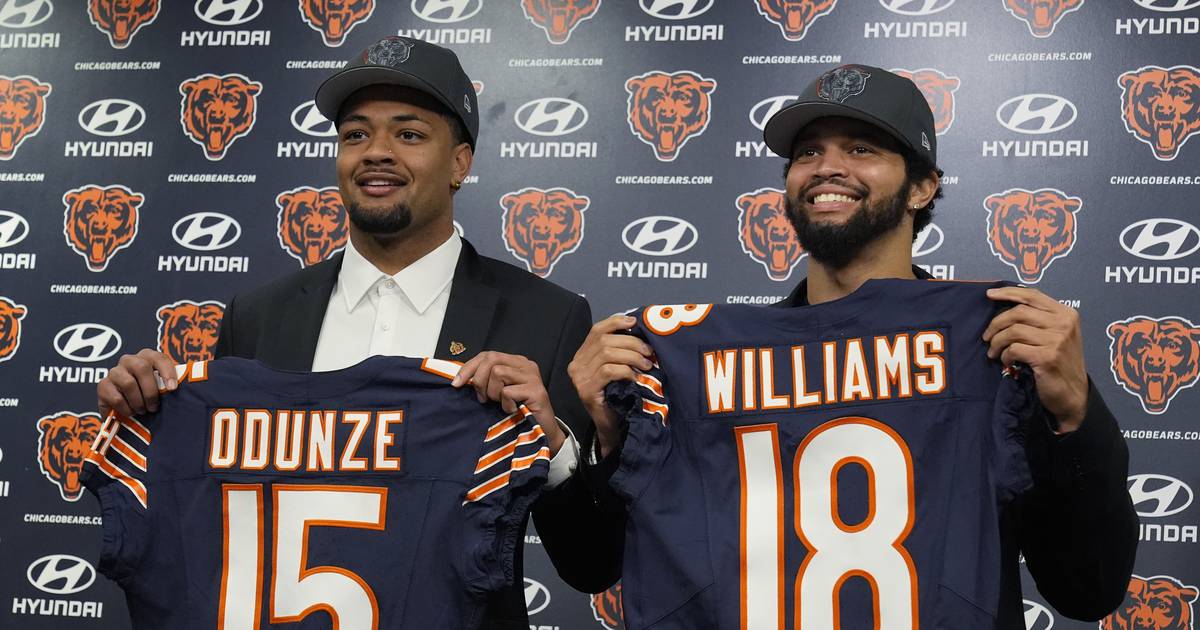 Here are all the players the Chicago Bears drafted in 2024 – Shaw Local