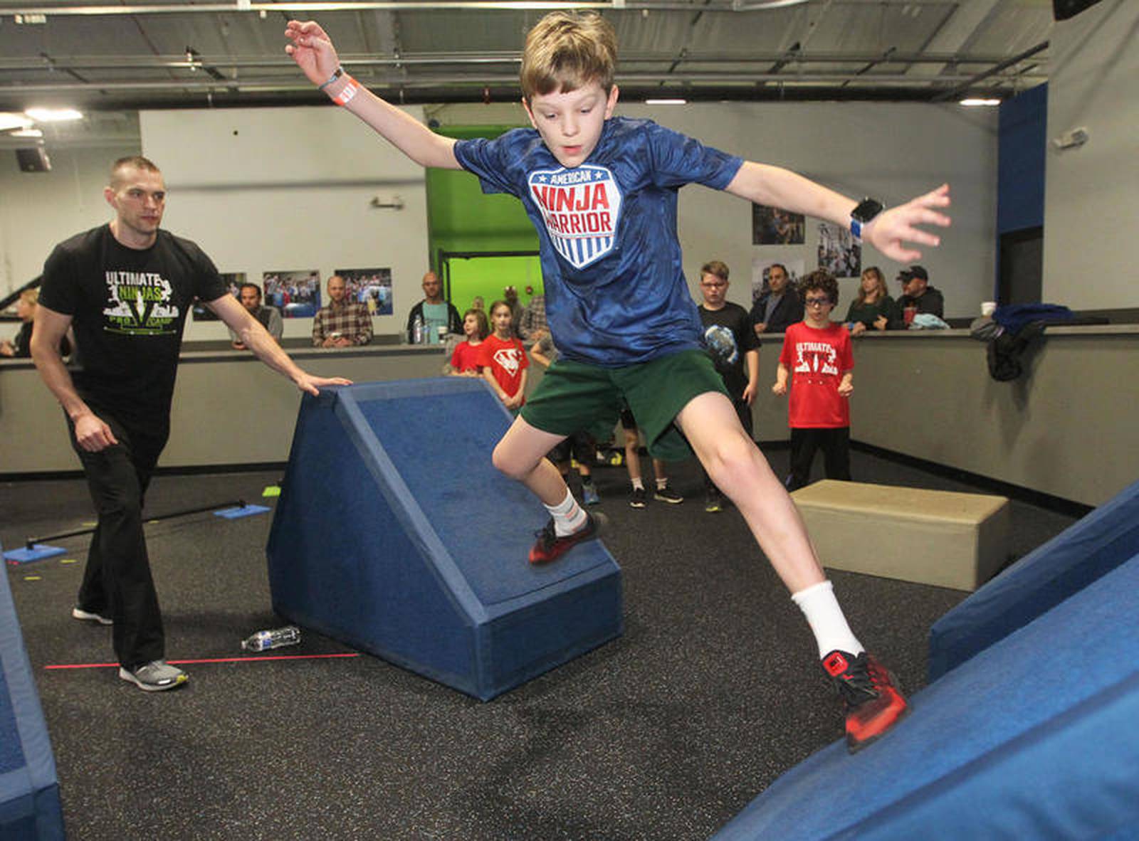Libertyville’s Ultimate Ninjas hosts warrior pro-camp for kids – Shaw Local