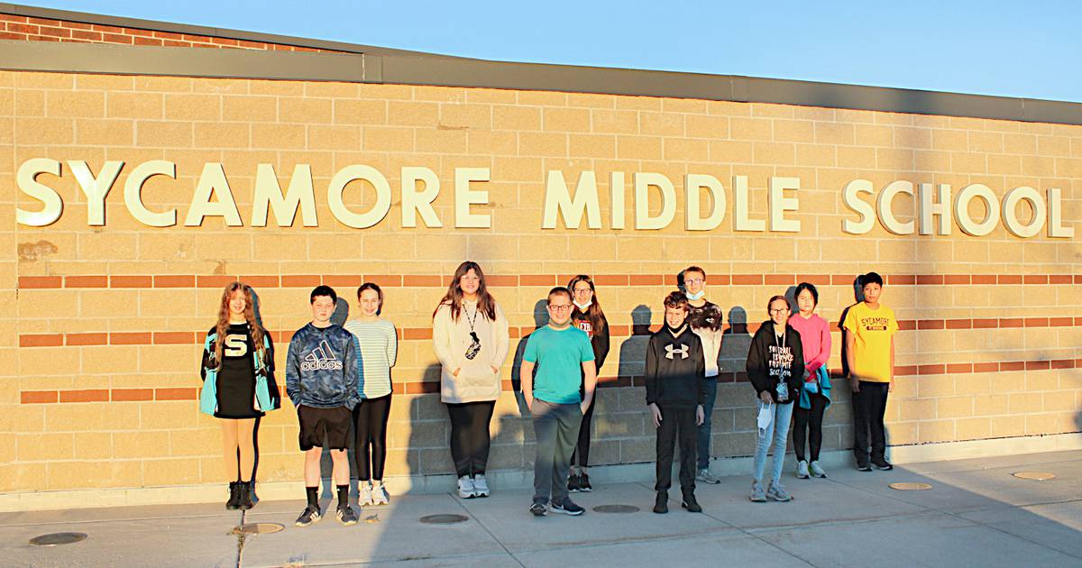 Sycamore Middle School names October students of the month – Shaw Local