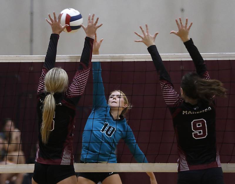 Photos: Woodstock North vs. Marengo volleyball – Shaw Local