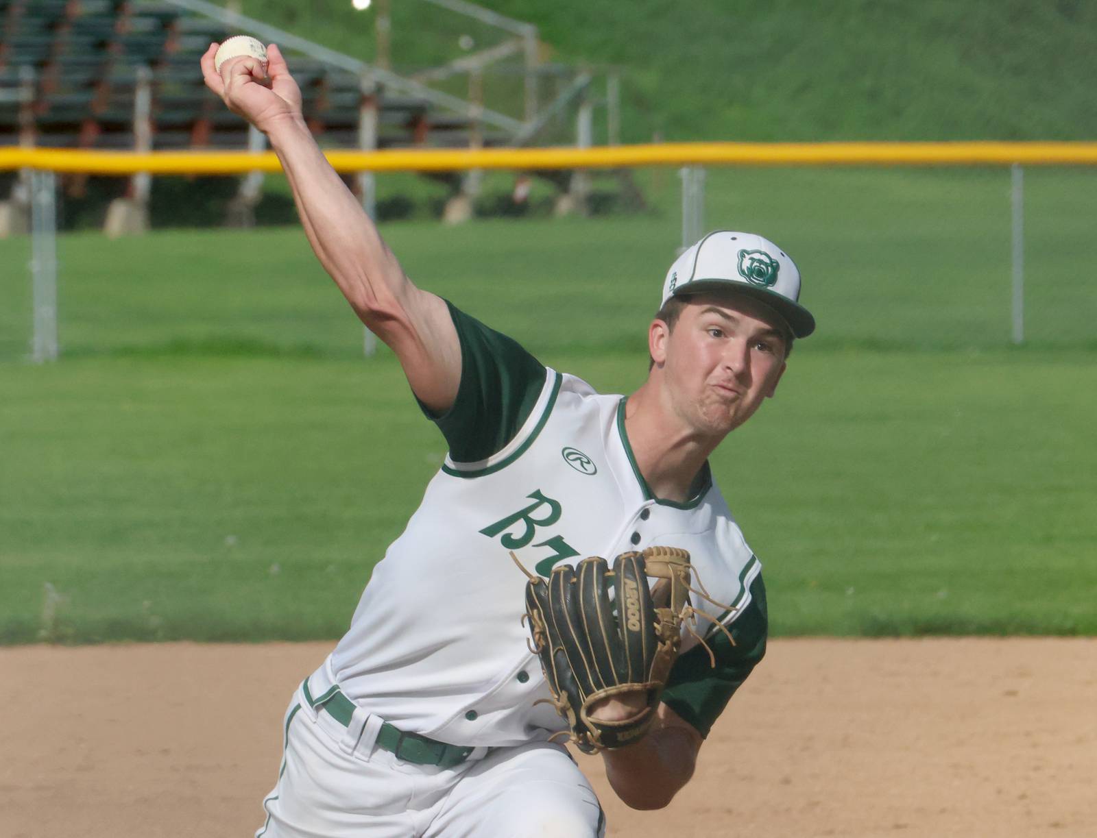 AJ Hermes strikes out 10 in 2-hit shutout as St. Bede tops Serena 2-0 ...