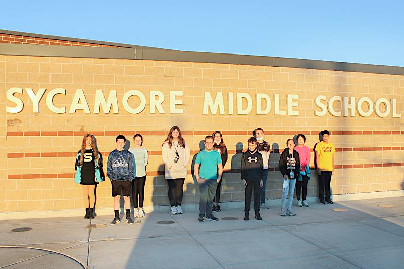 Sycamore Middle School names October students of the month – Shaw Local