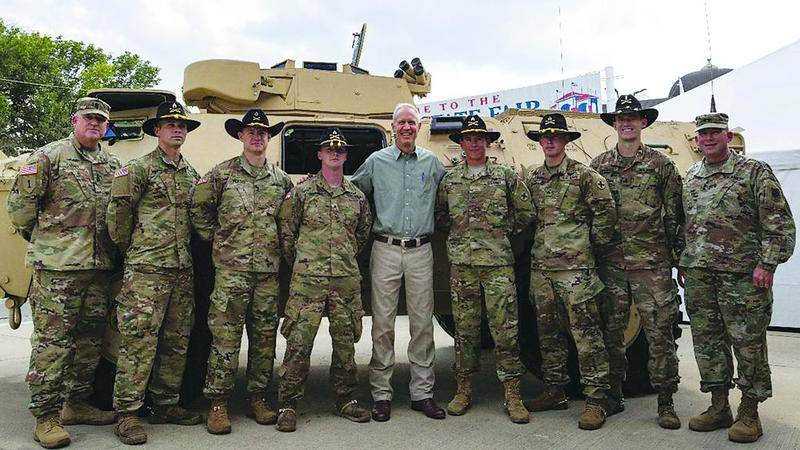 Dixon soldiers recognized at State Fair – Shaw Local