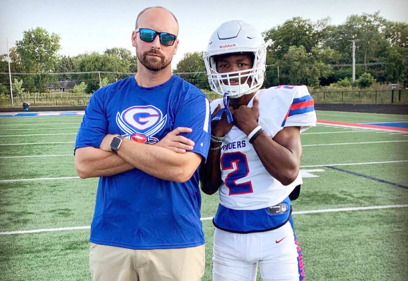 DuPage County notes: Sophomore receiver Trevor Burnett breaks out for ...