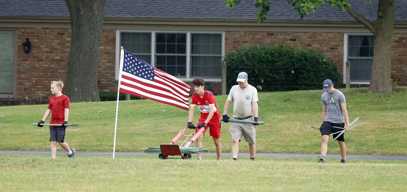 Photos: Field of Honor features 2,000 American Flags in Wheaton – Shaw ...