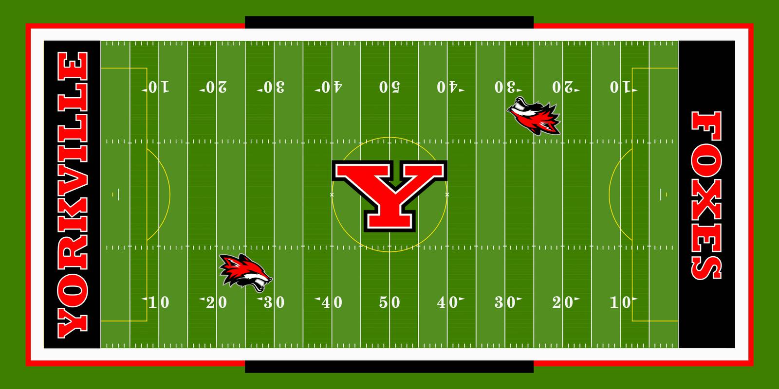 Yorkville Y115 synthetic turf football field almost complete – Shaw Local
