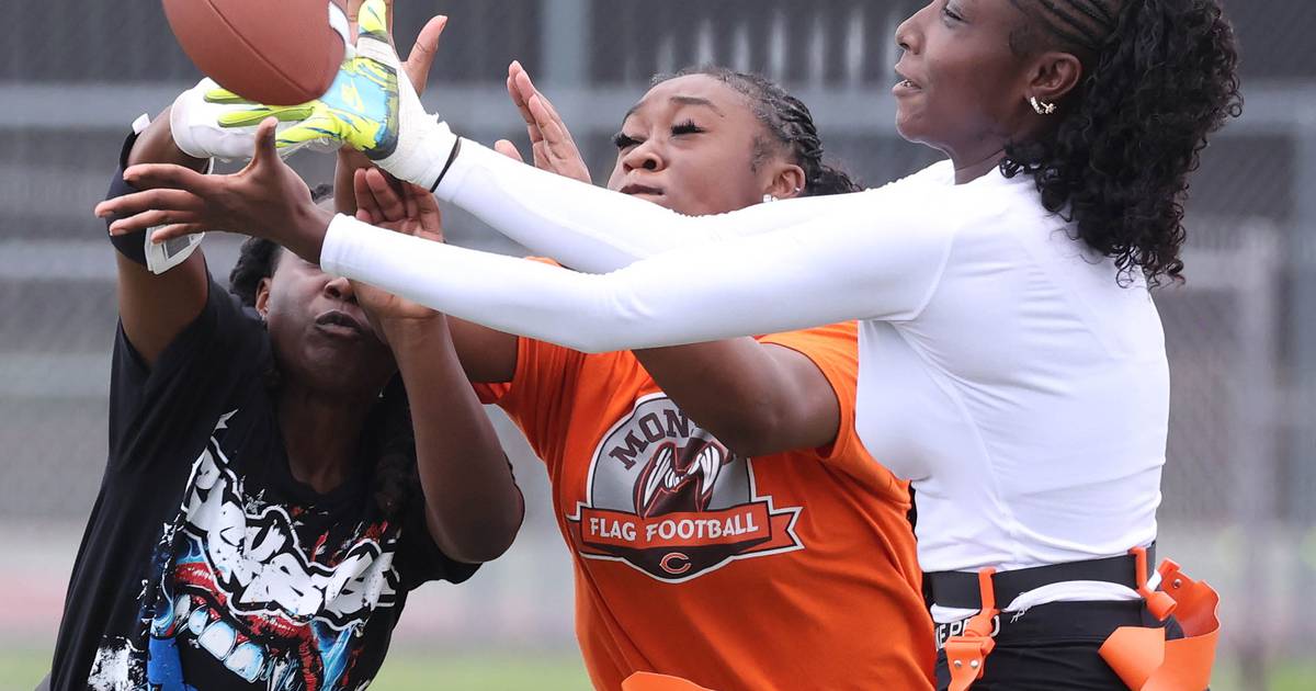 Photos: DeKalb girls flag football holds practice as they prepare for ...
