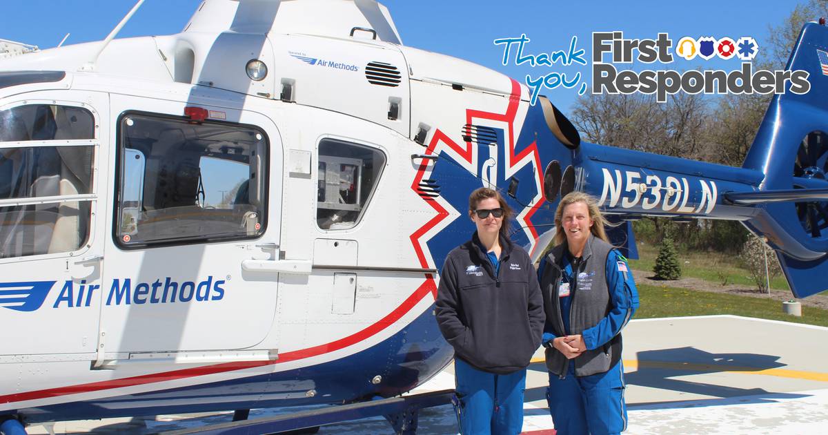 First responders in flight: Nurses on medical helicopter team fly into ...