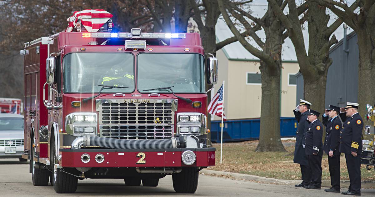 Photos: Funeral for Sterling firefighter Garrett Ramos – Shaw Local