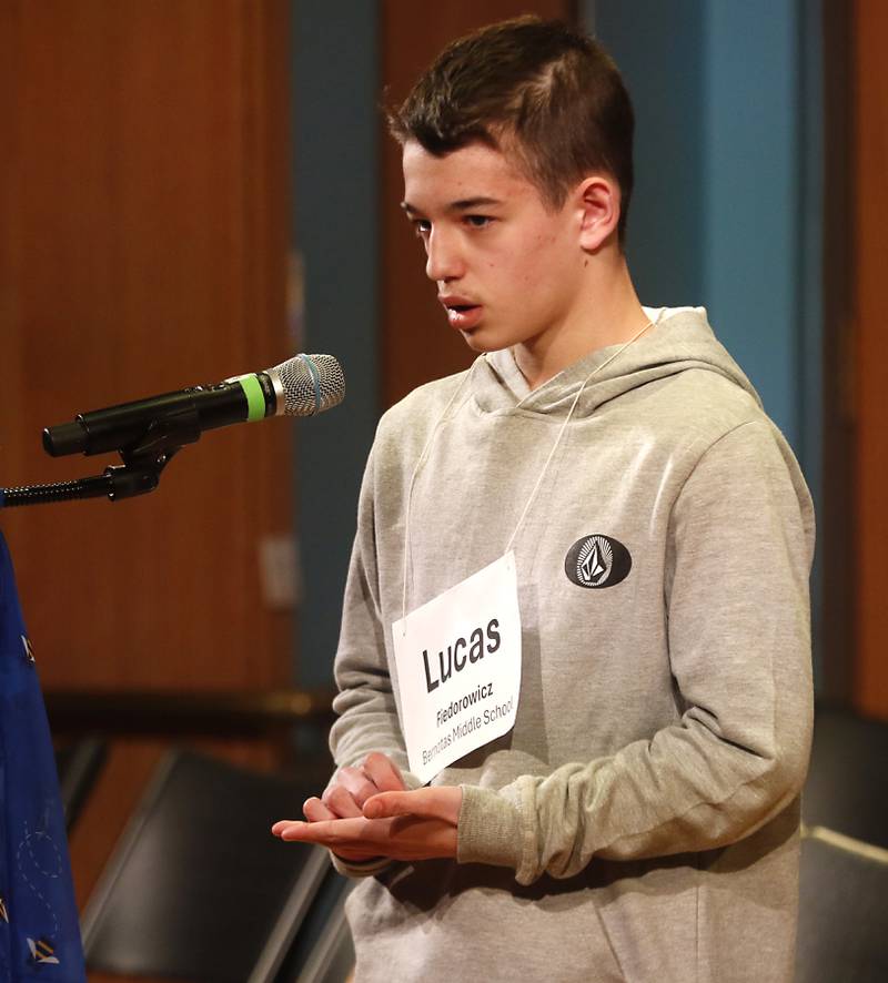 Photos: 2024 Spelling Bee hosted by McHenry County Regional Office of ...