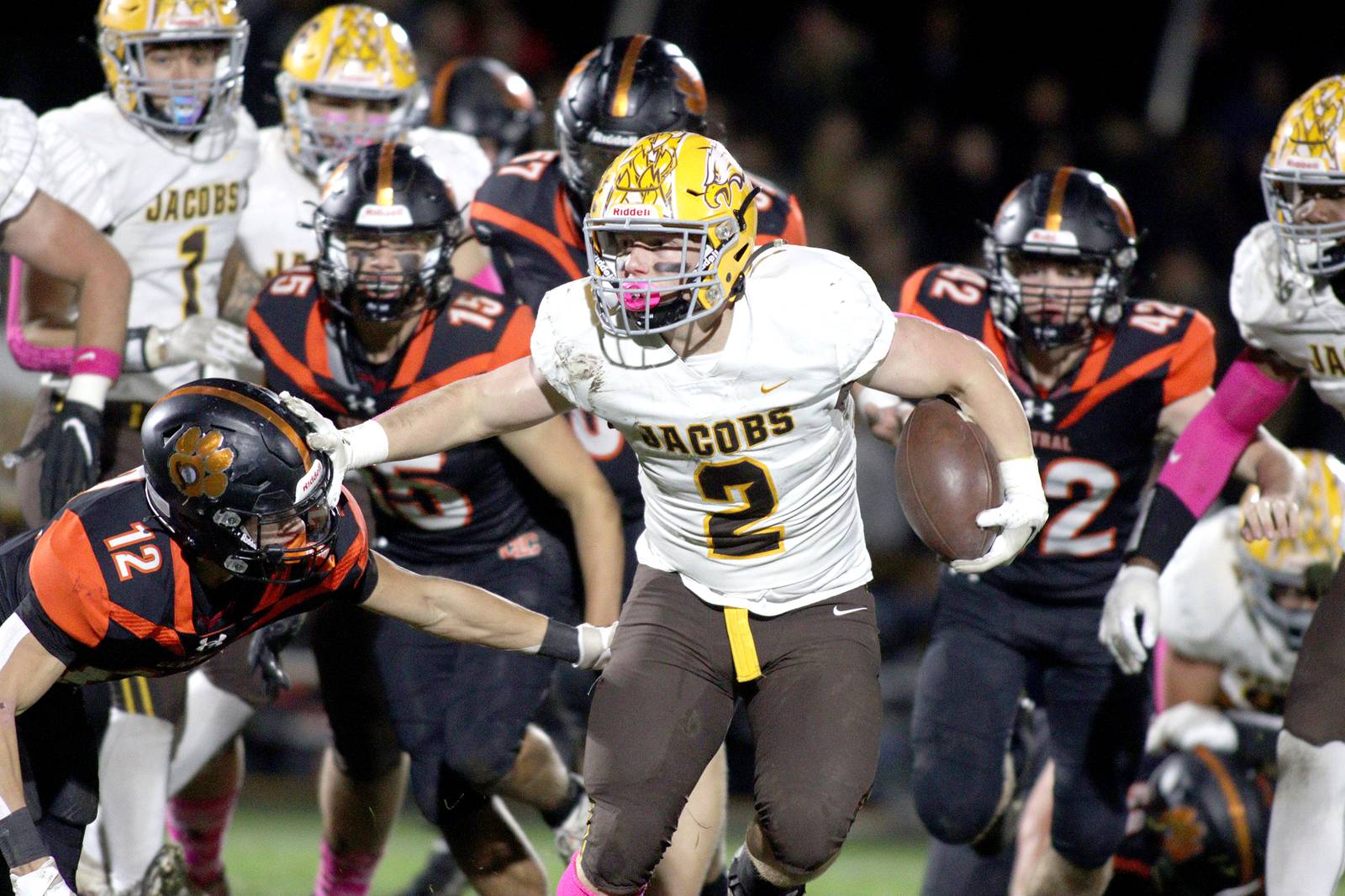 Jacobs fullback Caden DuMelle eyes big junior season – Shaw Local