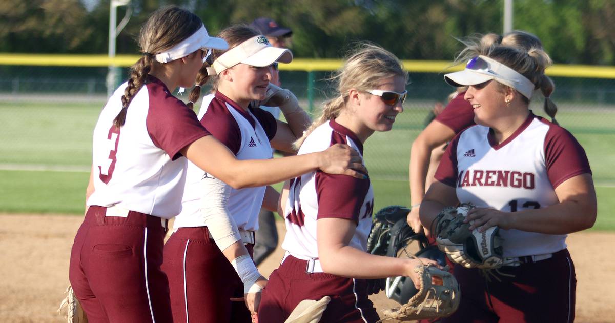 Photos: Richmond-Burton at Marengo softball; Marengo wins 2-0 – Shaw Local