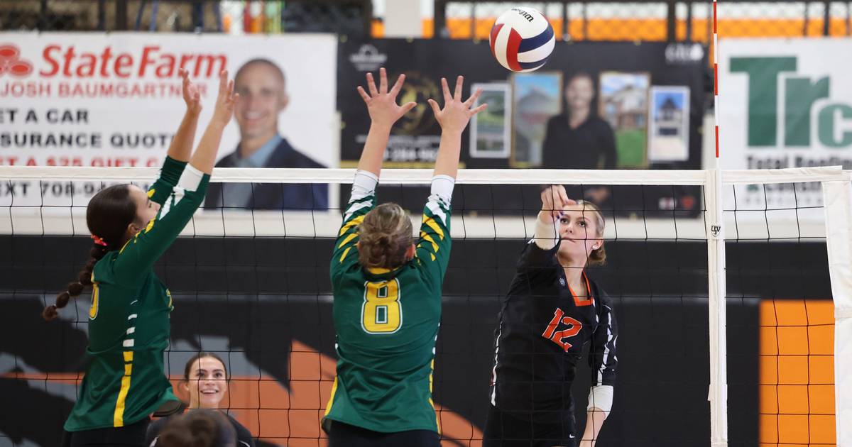 Photos: Beecher vs. Grant Park, RVC championship volleyball – Shaw Local