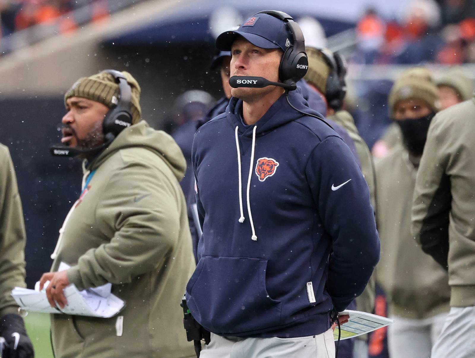 What Chicago Bears’ Ben Johnson said Monday after beating the Giants ...