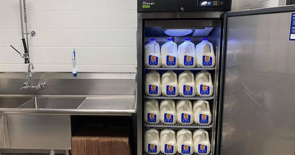 Genoa Area Community Food Hub receives fridge as part of community ...