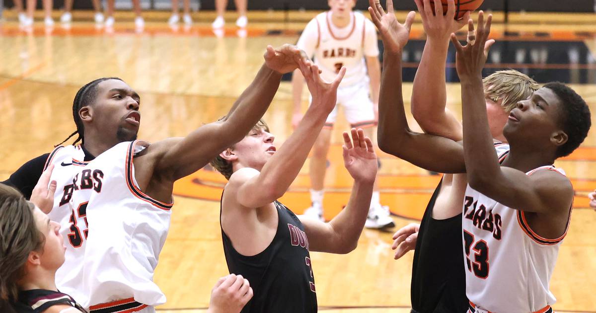 Boys basketball: Freshman Davon Grant records double-double as DeKalb holds off Dunlap in opener ...
