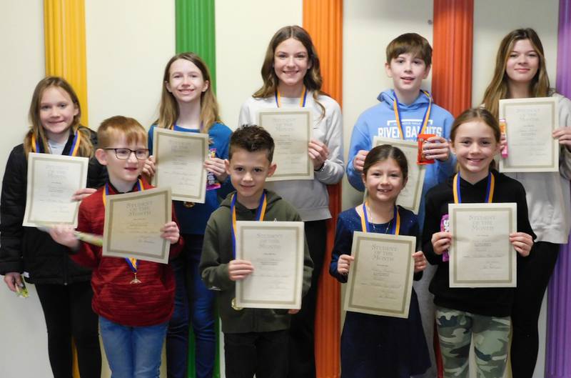 Milton Pope announces January students of the month – Shaw Local