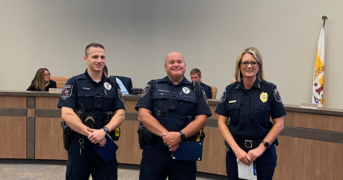 Morris police officers recognized for DUI work – Shaw Local