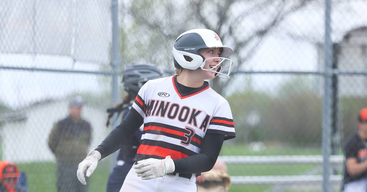Softball: Sofia Dziuba’s homer highlights Minooka’s win over Oswego ...