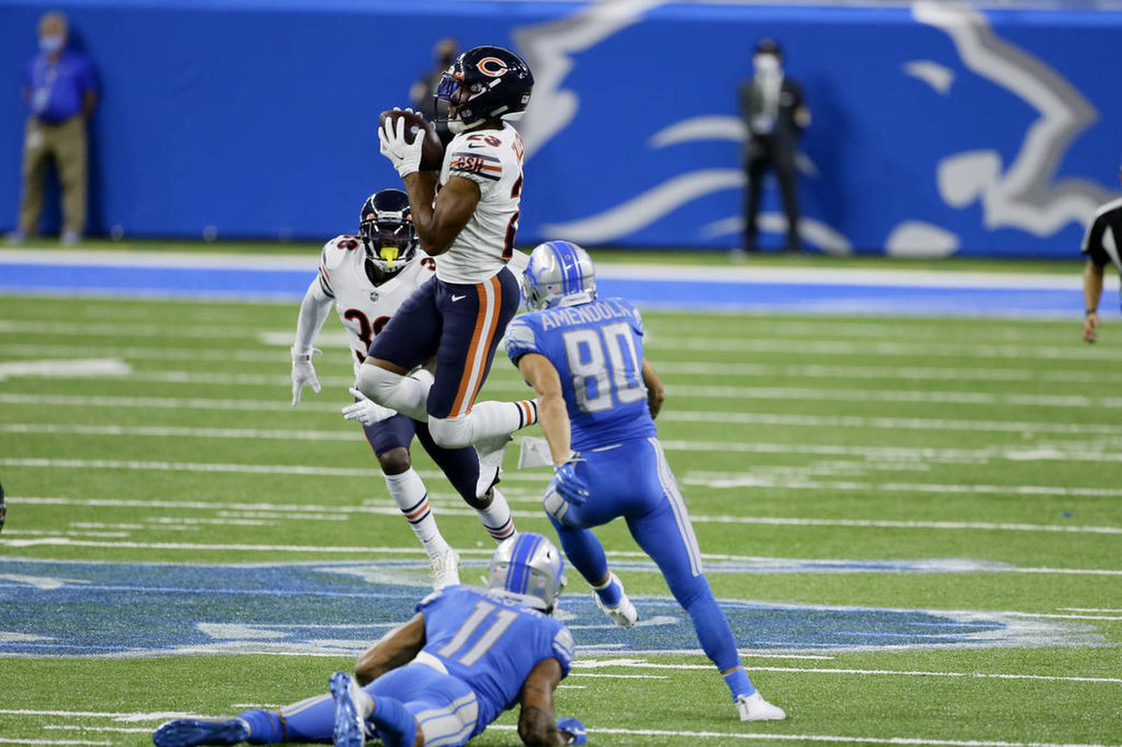 Bears defense struggles in 1st half, but Kyle Fuller's interception makes up for it – Shaw Local