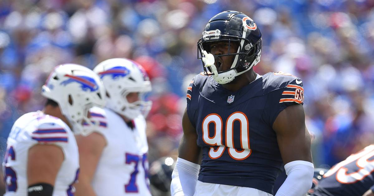 Chicago Bears training camp news: Dominique Robinson adds 20 pounds ...