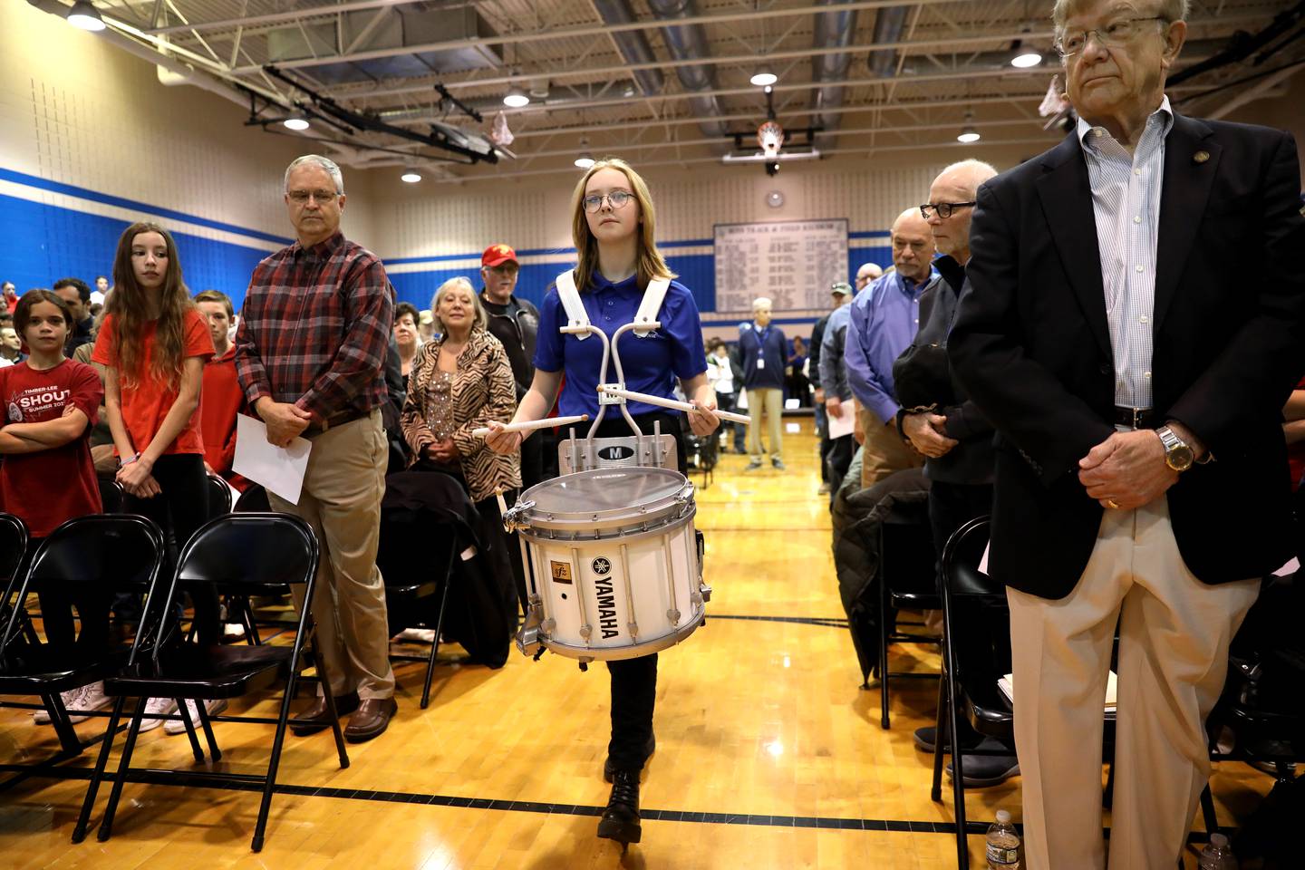 Geneva middle school honors vets on Veterans Day – Shaw Local