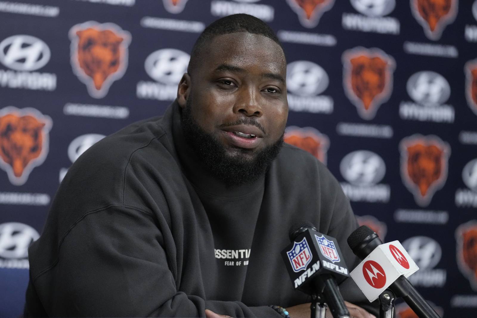 Nate Davis showed up Sunday with a back injury. On Wednesday, the ...