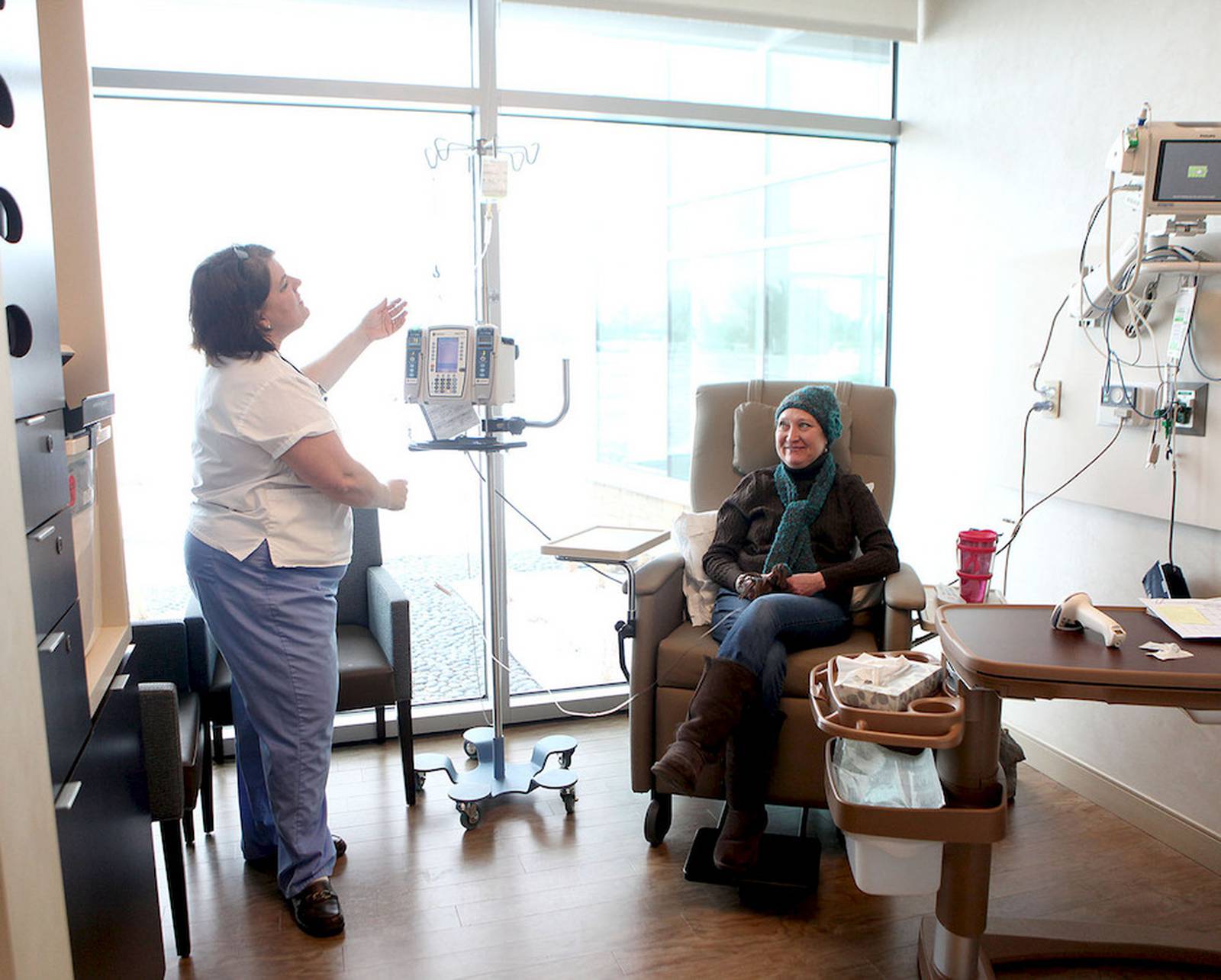 Delnor’s new cancer center designed to provide services in one place ...