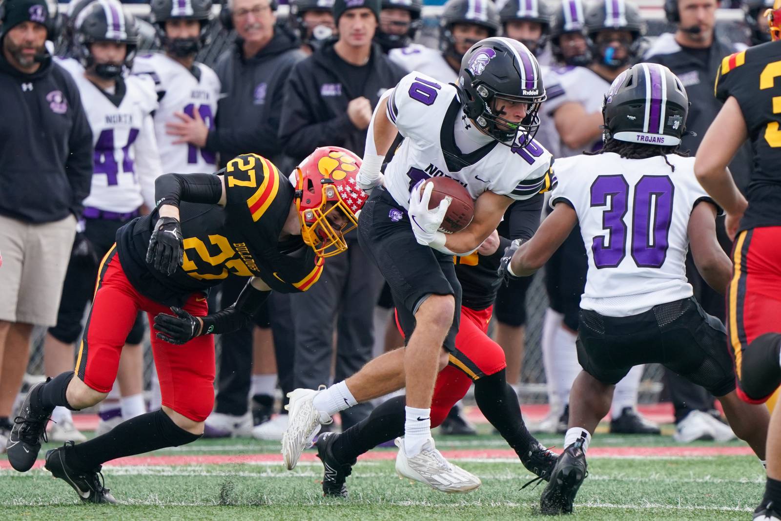 Downers Grove North’s Oliver Thulin, third brother to play football, set to make his mark as two ...