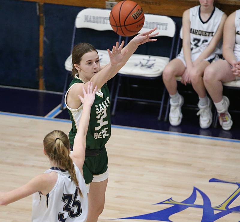 Photos: St. Bede vs Marquette girls basketball – Shaw Local