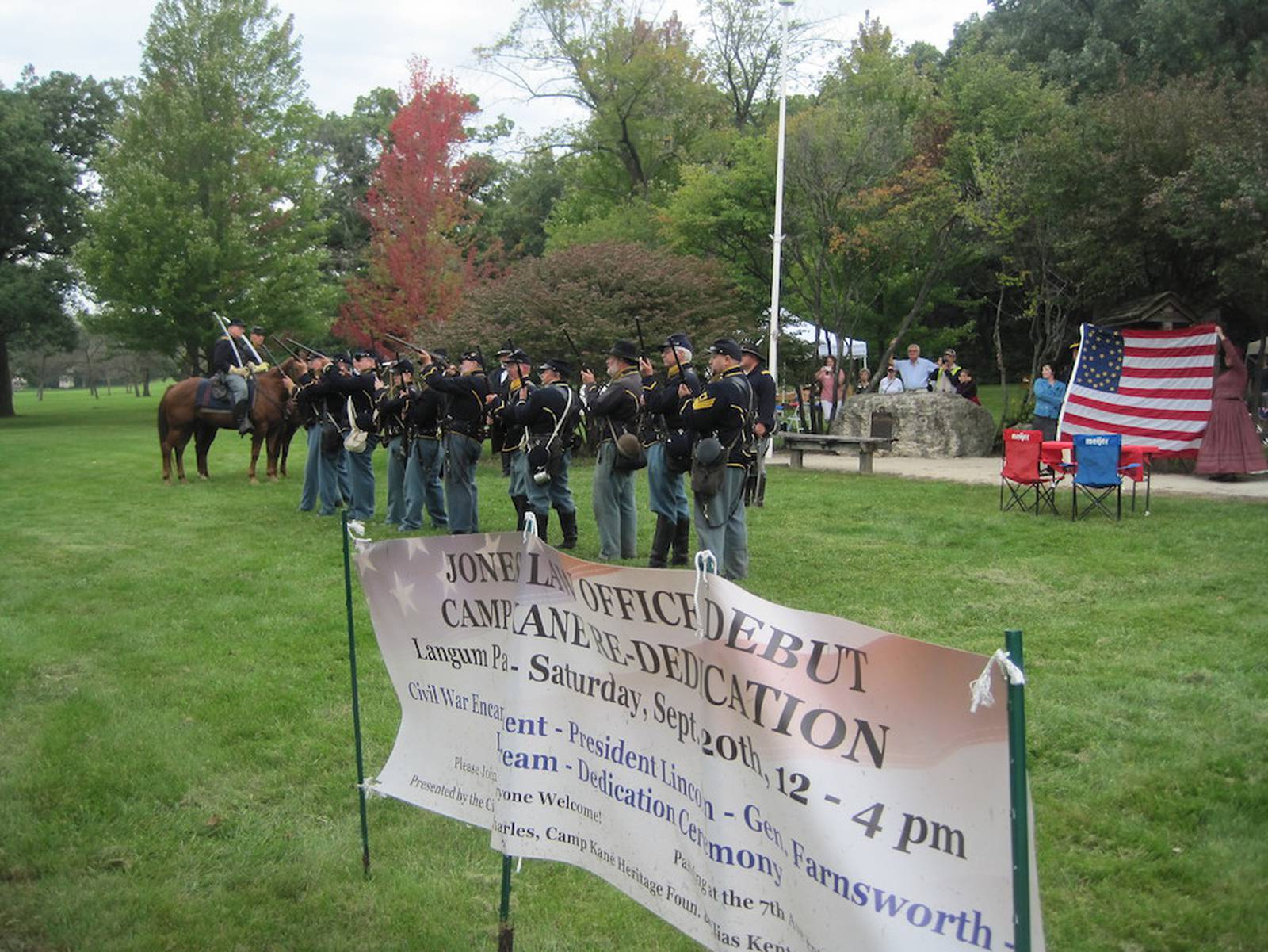 St. Charles celebrates rededication of Civil War training site – Shaw Local