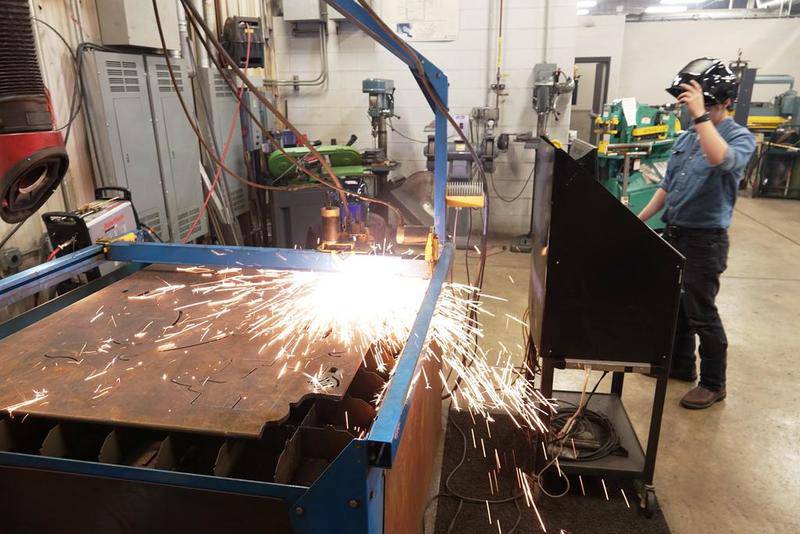 IVCC welding class takes pride in doing its part to honor fallen ...