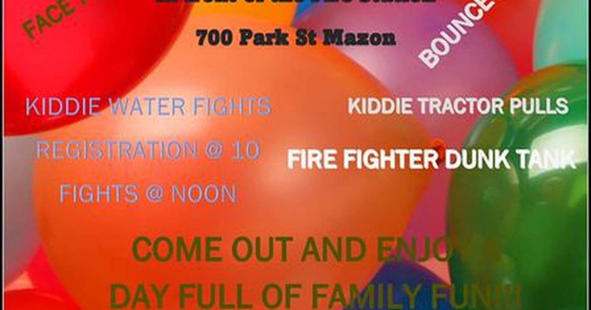 Mazon Fire Department hosts Fun Days this Saturday – Shaw Local